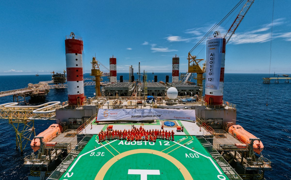 Seis años de operación sustentable: Plataforma "Agosto 12" | Nuvoil México